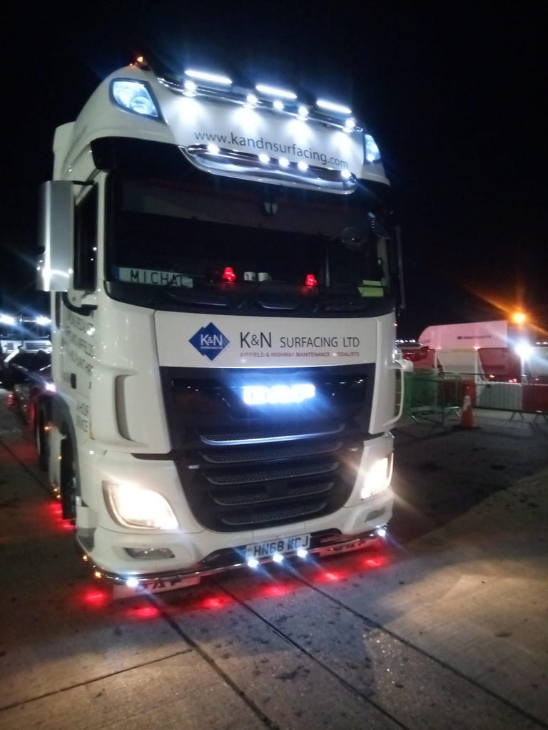 DAF > XF106 FACELIFT > SUPERSPACE LOW BUMPER LIGHT BAR 9 LED – Teddy ...