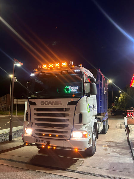SCANIA P - G DAY CAB ROOF LIGHT BAR 7 LED – Teddy Lightbars