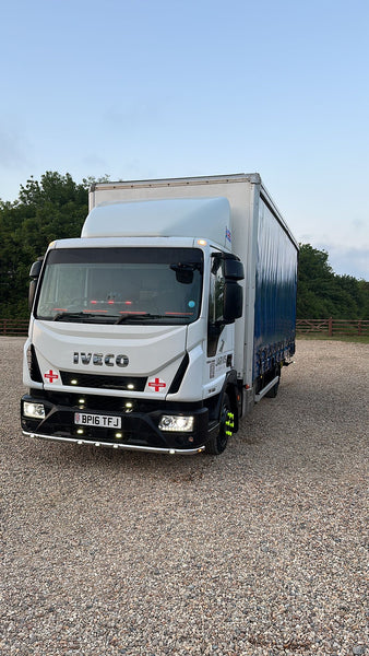 IVECO EUROCARGO LOW BUMPER LIGHT BAR 7 LED – Teddy Lightbars
