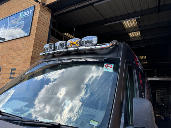 MERCEDES SPRINTER ROOF LIGHT BAR 7 LED – Teddy Lightbars
